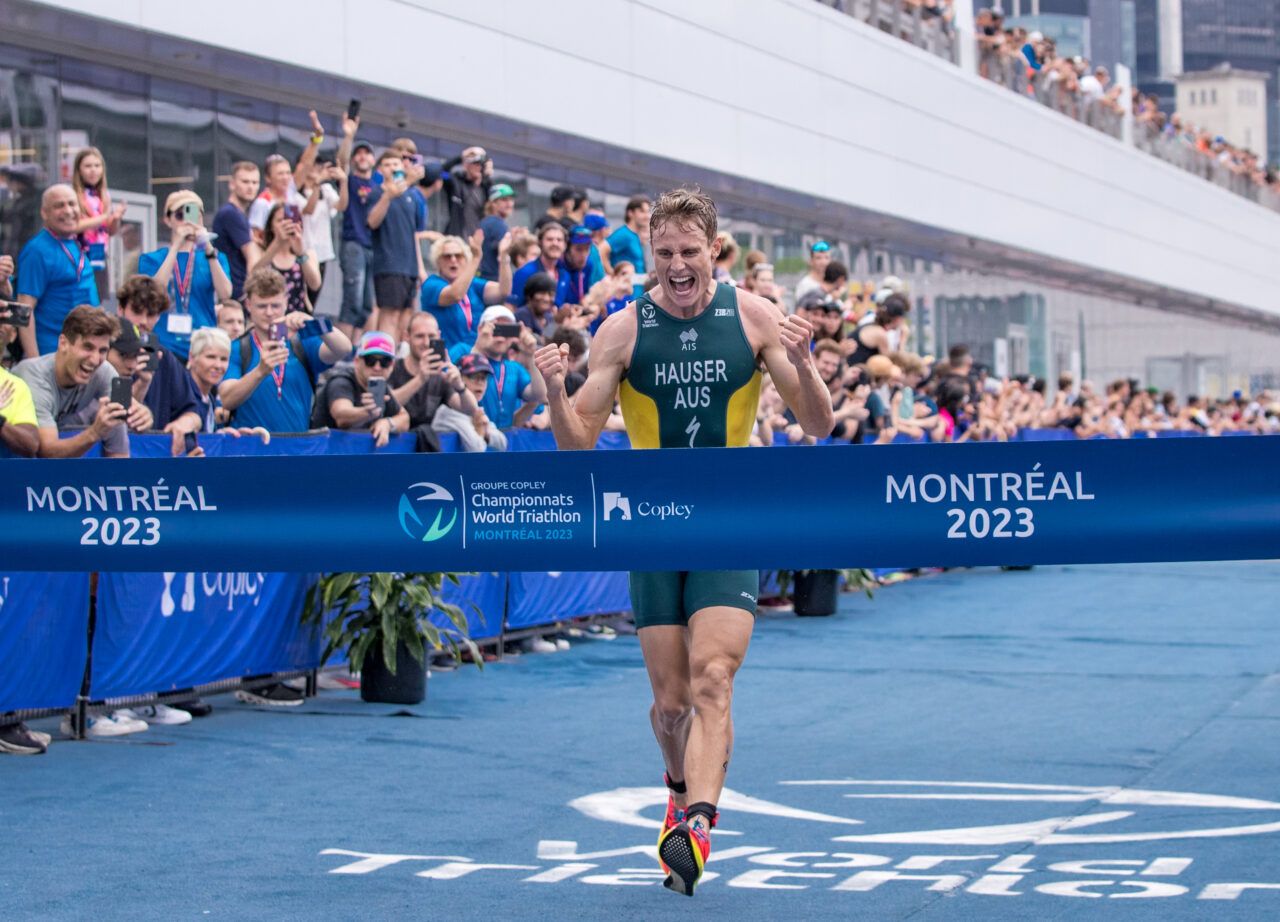 Hauser Strikes Maiden World Triathlon Championship Series Gold in ...