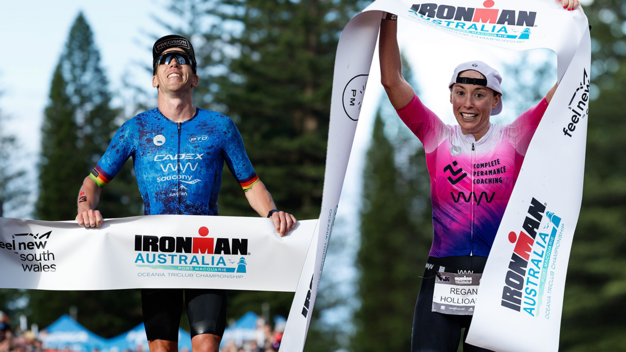 Appleton and Hollioake claim IRONMAN Australia titles – AusTriathlon
