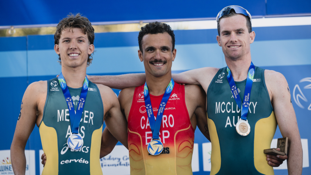 Mercer secures silver, McClusky bags bronze at World Triathlon Cup ...