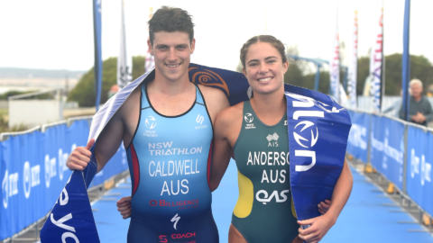 Anderson and Caldwell take Oceania Triathlon Junior titles in Devonport ...