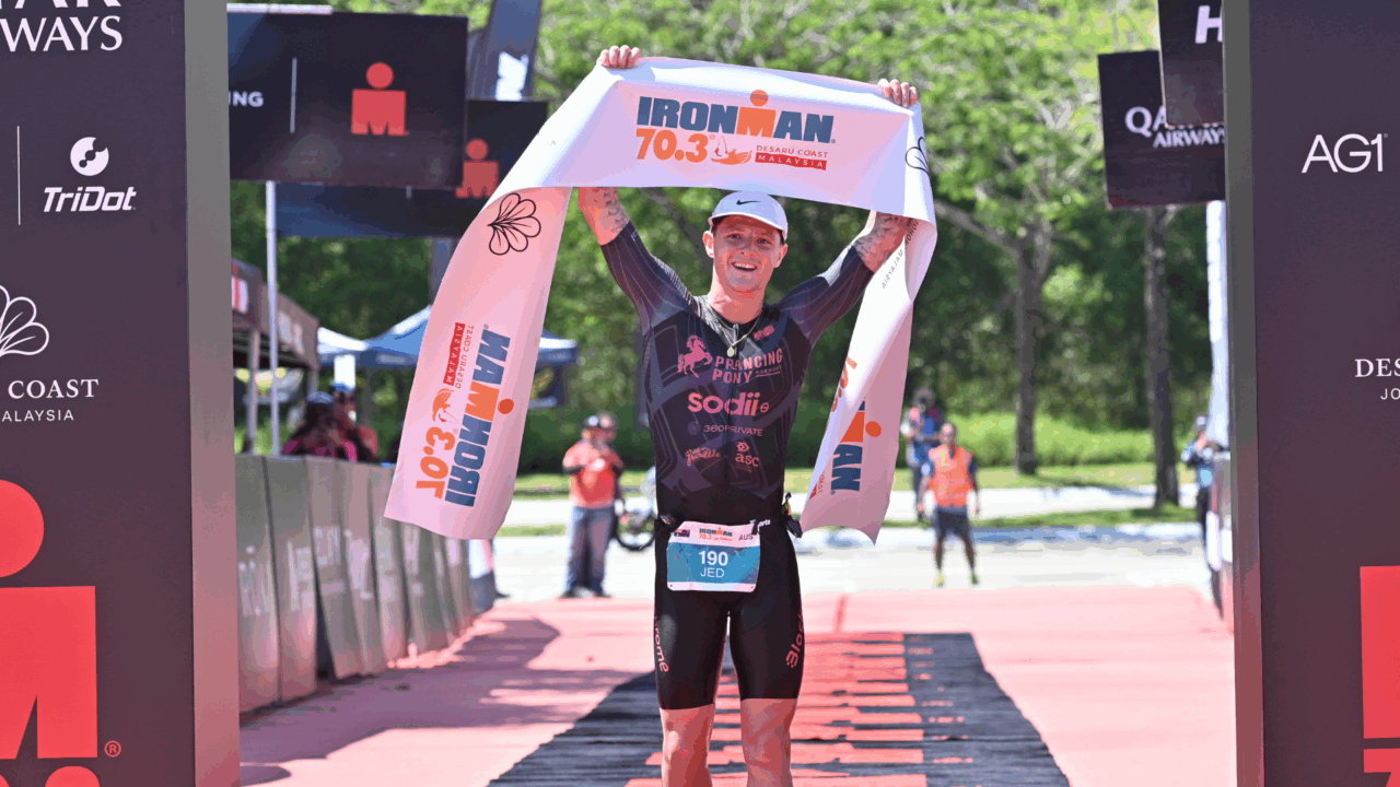 Radbone claims maiden IRONMAN 70.3 title in Desaru – AusTriathlon